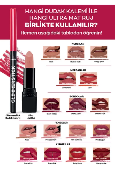 AVON Ultra Mat Ruj Divine Twig - PttAVM