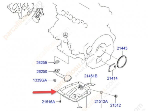 KIA SPORTAGE MOTOR Yağ Karteri [ORJINAL] (2151 - PttAVM.com - 2024