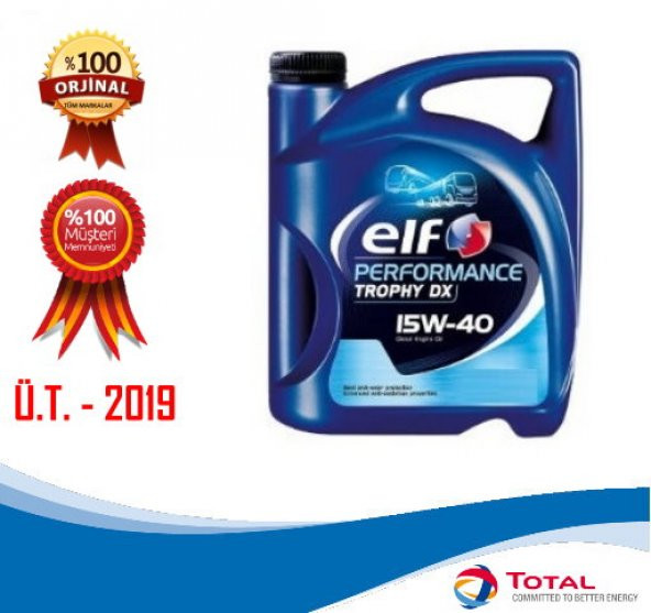 Total Elf Performance Trophy DX 15W40 4L Motor - PttAVM