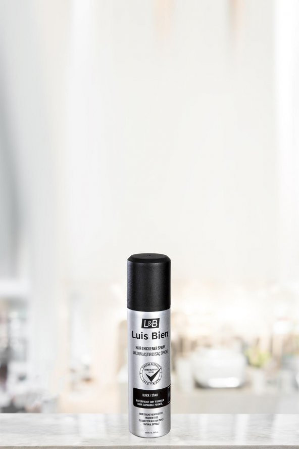 Luis Bien Saç Dolgunlaştırıcı Sprey - Siyah - PttAVM