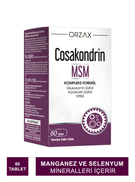Ocean Cosakondrin MSM Complex Formula 60 Table - PttAVM.com - 2024