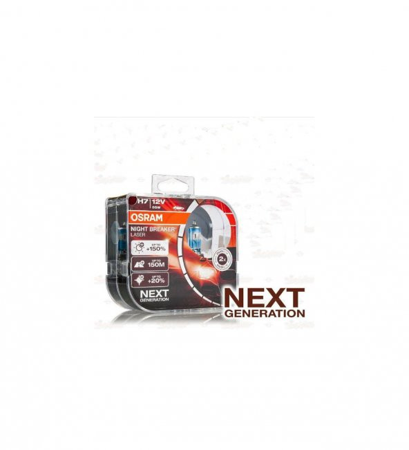 Osram h7 night breaker laser store
