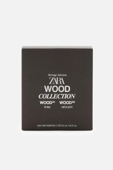 ZARA WOOD COLLECTION 01+ 02 EDP 2 X 100 ML - PttAVM