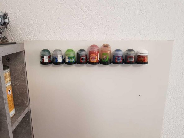 Citadel Boya Depolama Rafı Plastik Aparat - PttAVM