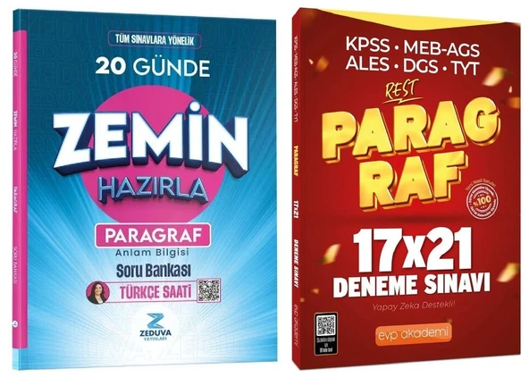 Zeduva + EVP YKS TYT KPSS Türkçe Saati Paragra - PttAVM