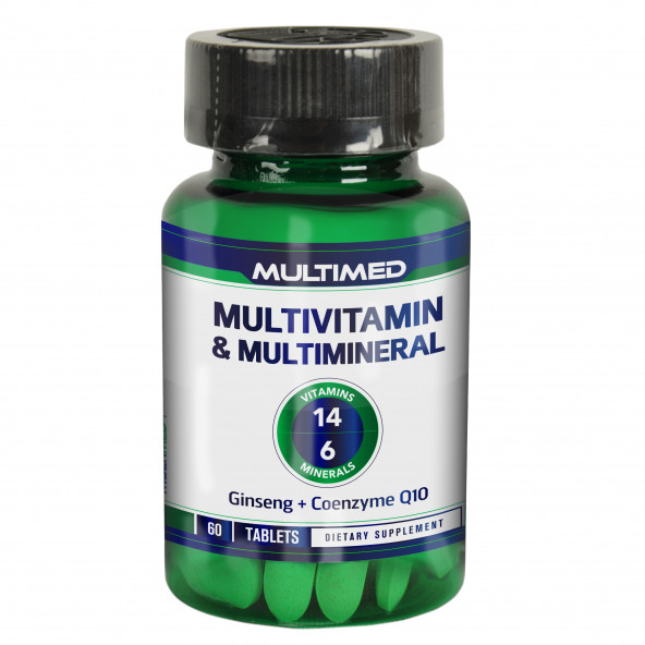 MULTİMED Multivitamin Q10 Ginseng 60 Tablet - PttAVM
