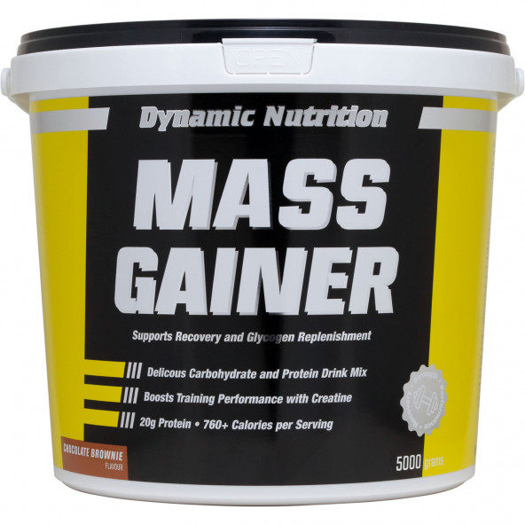 PTTAVM: Dynamic Mass Gainer 5000 gr (Çikolata & Brownie Aromalı)