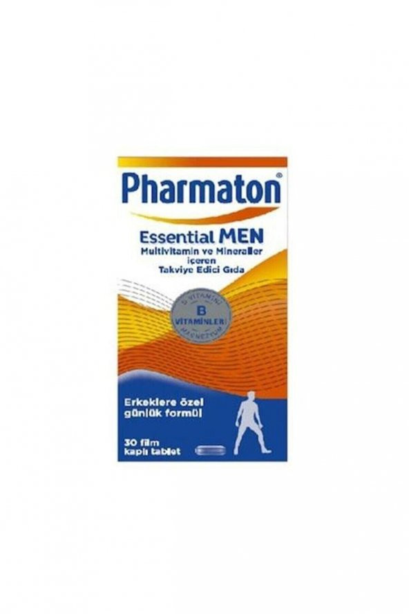 PTTAVM: Pharmaton Essential Men Multivitamin ve Mineraller İçeren ...