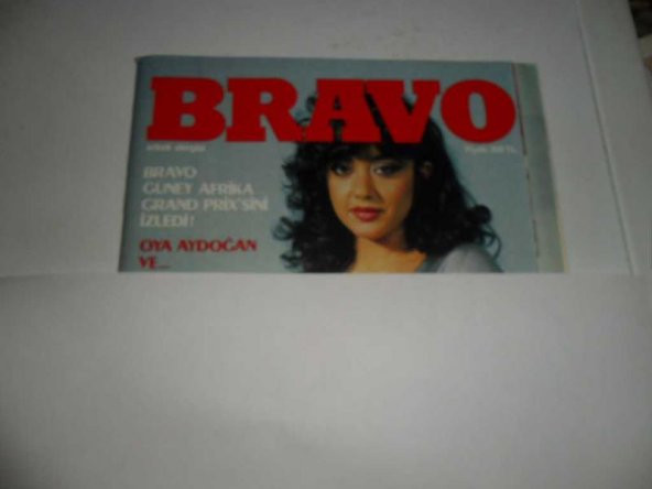 BRAVO ERKEK DERGİSİ ARALIK 1983 -OYA AYDOĞAN-İ - PttAVM.com - 2024