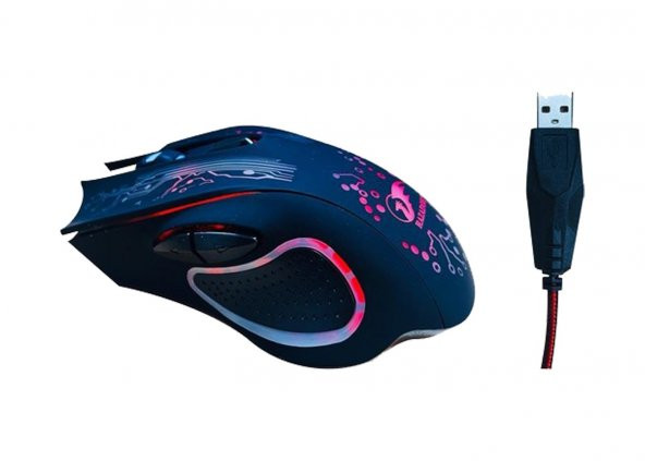 Razador RMX-51 Işıklı Gaming Oyuncu Mouse - PttAVM