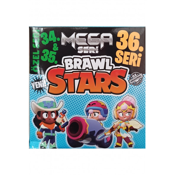 Brawl Stars Mega Seri 34. 35. 36. Seri 100x2 2 - PttAVM