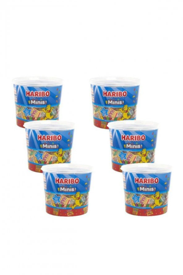 Haribo Minis 10 gr X 100 Adet-6lı Paket - PttAVM