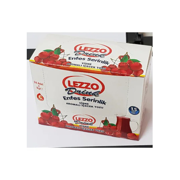 Lezzo Vişne Aromalı içecek tozu 24x9 gr - PttAVM.com - 2024