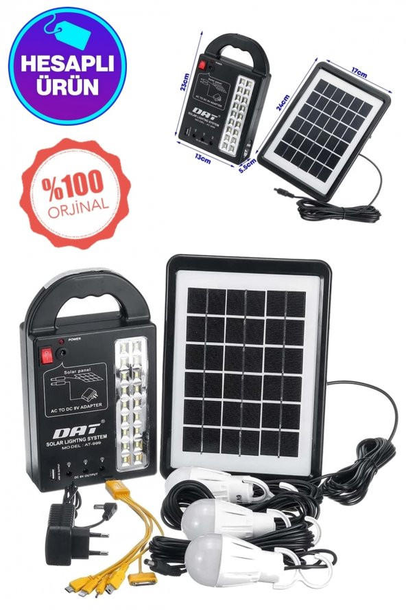 ARI STAR Dat Güneş enerjili şarjlı aydınlatma - PttAVM