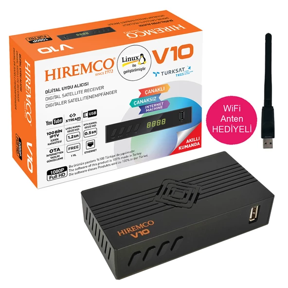 HIREMCO V10 ETHERNETLİ USB GİRİŞLİ YOUTUBE ÖZE - PttAVM.com - 2024 HIREMCO V10 ETHERNETLİ USB GİRİŞLİ YOUTUBE ÖZE - PttAVM.com - 2024