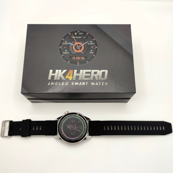 HK4 Hero Full Amoled Ekran Gümüş Kasa 2023 Akı - PttAVM.com - 2024