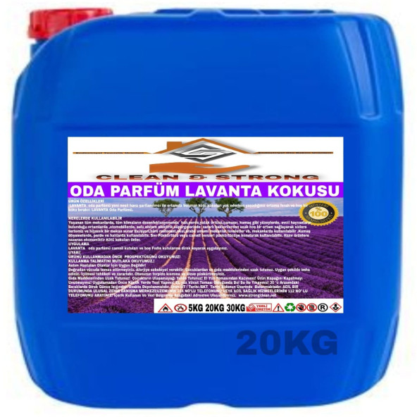 ODA PARFÜM LAVANTA KOKUSU 20KG - PttAVM