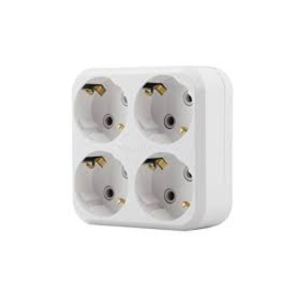 Makel 4 lü kare topraklı golyat priz - PttAVM.com - 2024