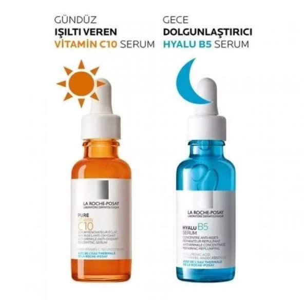 La Roche Posay Anti Aging Bakım Serum Set Pure - PttAVM